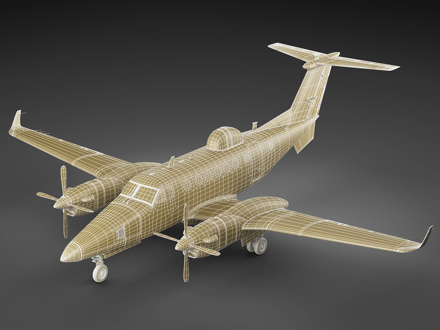 3ds beechcraft super king air