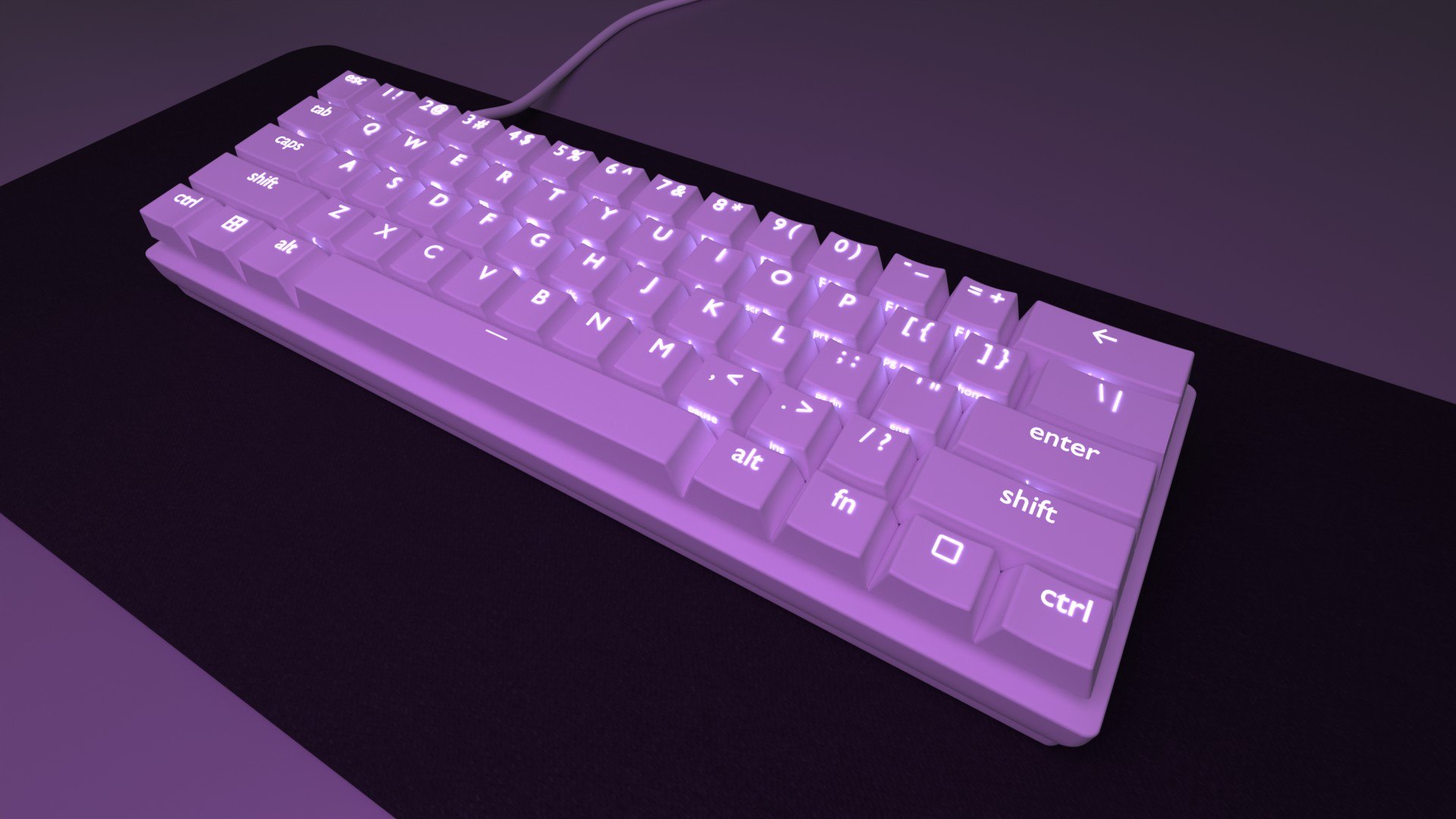 3D Razer Huntsman Mini 65 Keyboard - TurboSquid 2225961