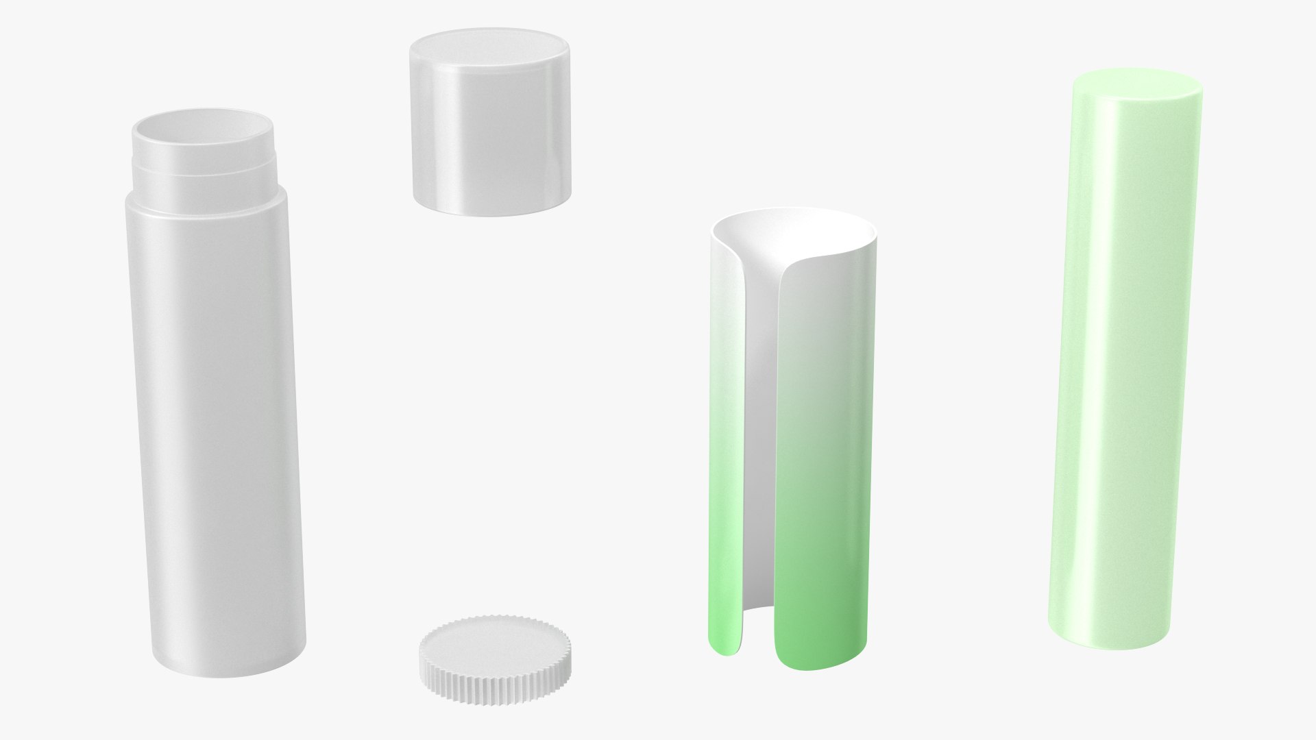 Lip Balms Collection 3D Model - TurboSquid 2170181