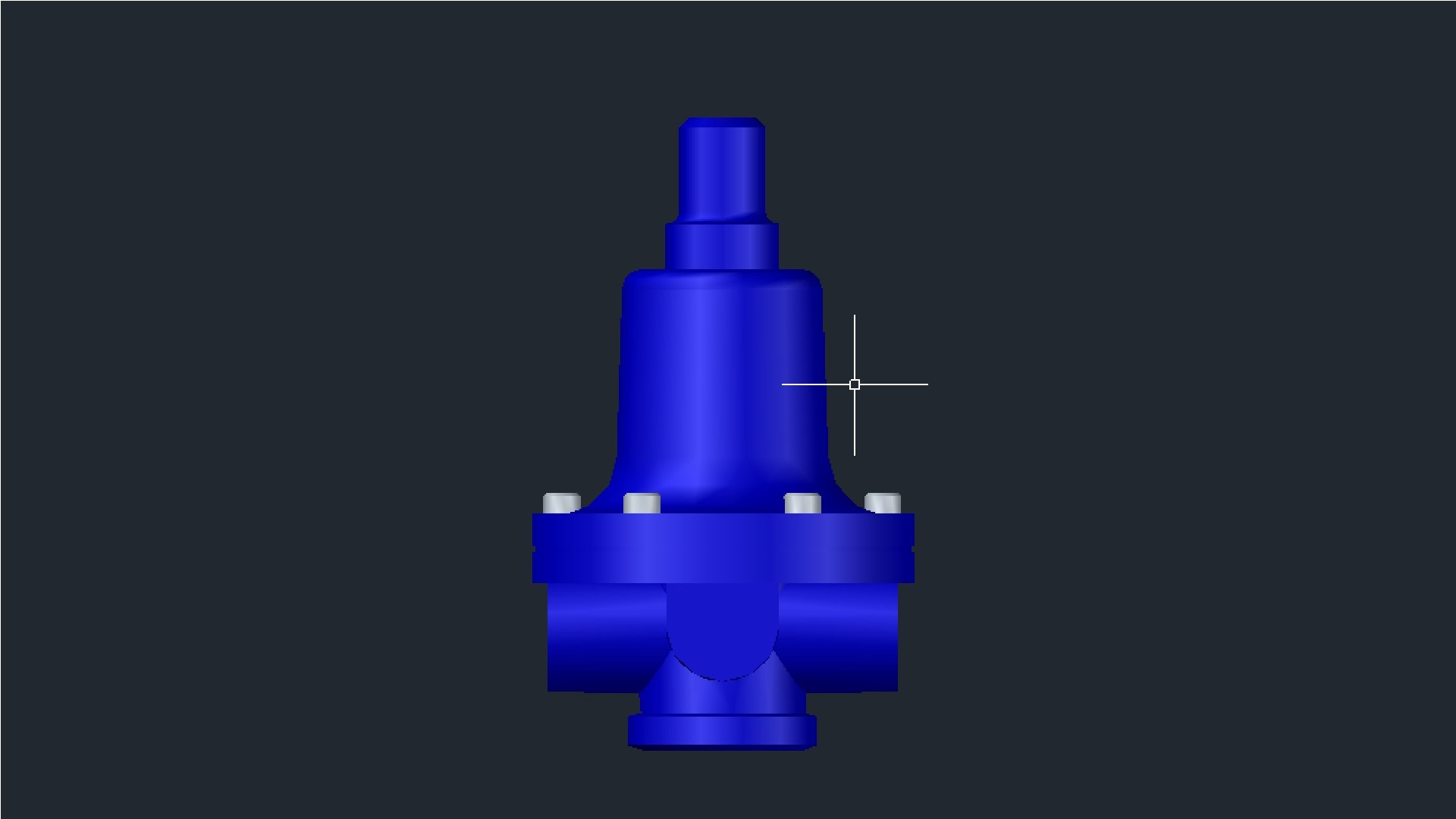 3D Catalaouge dwg Heavy Duty Brass Final Line Pressure Regulator BR ...
