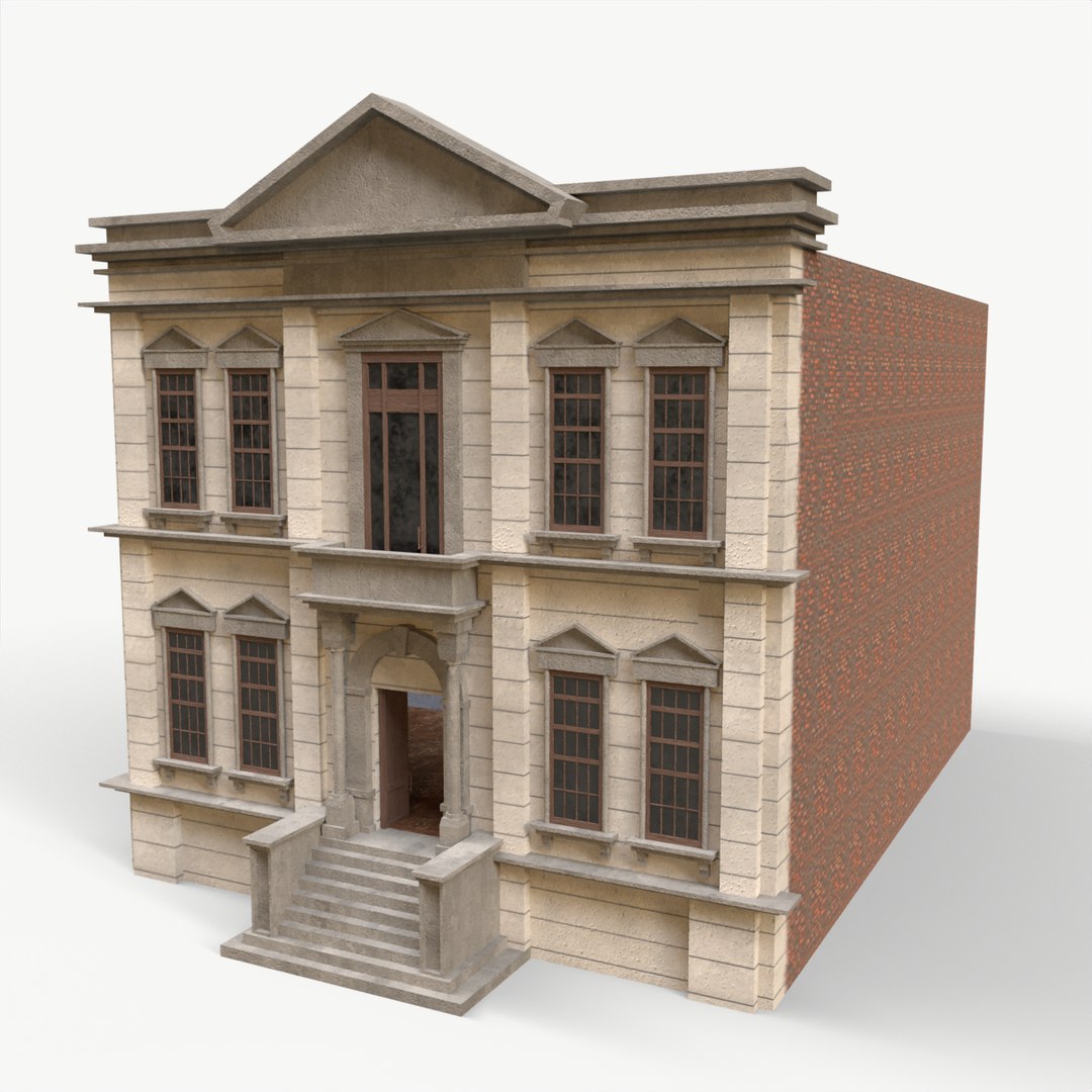 Enterable House 3D - TurboSquid 2300671