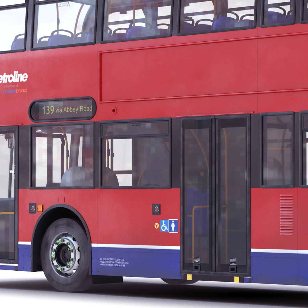 3d model london bus enviro 400