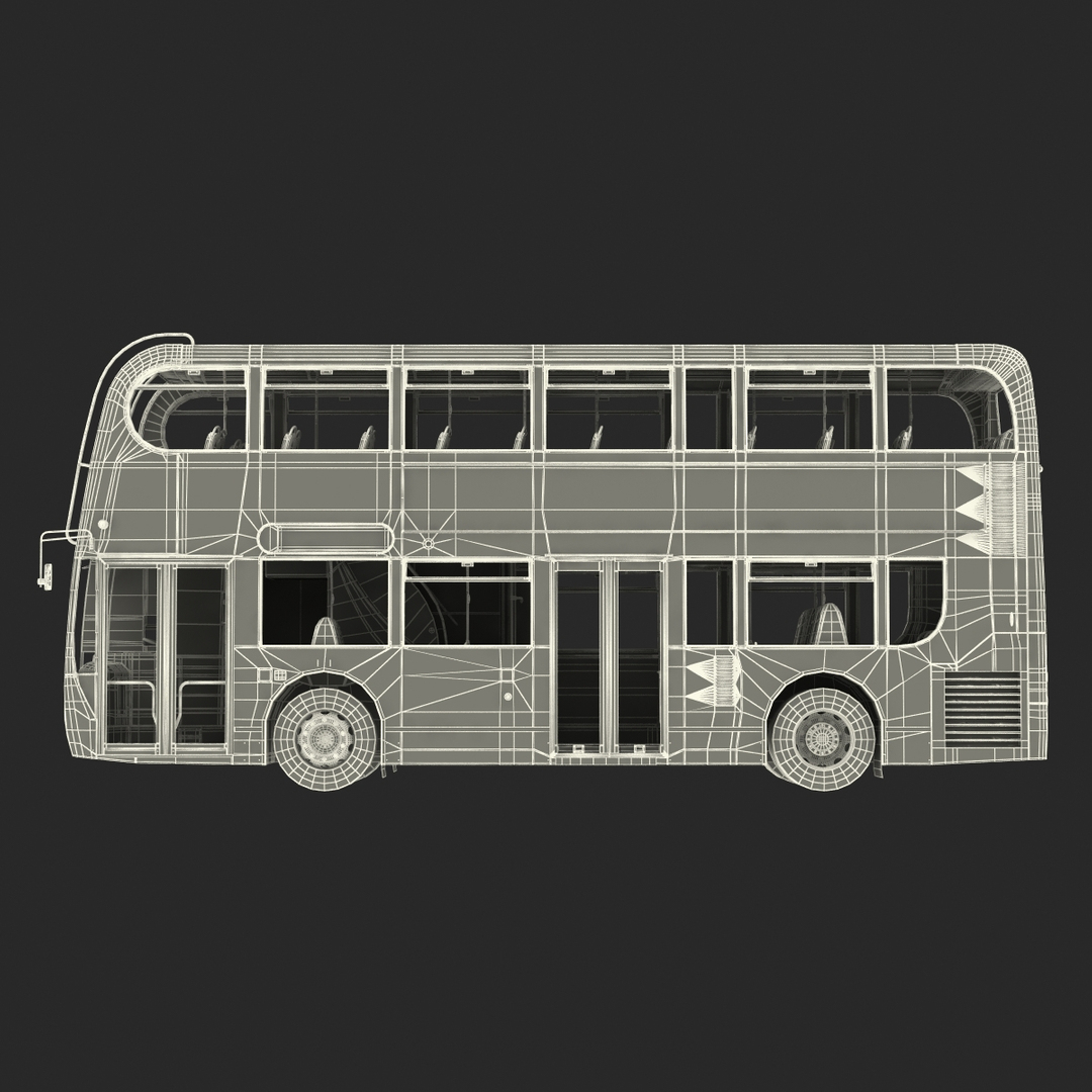 3d model london bus enviro 400