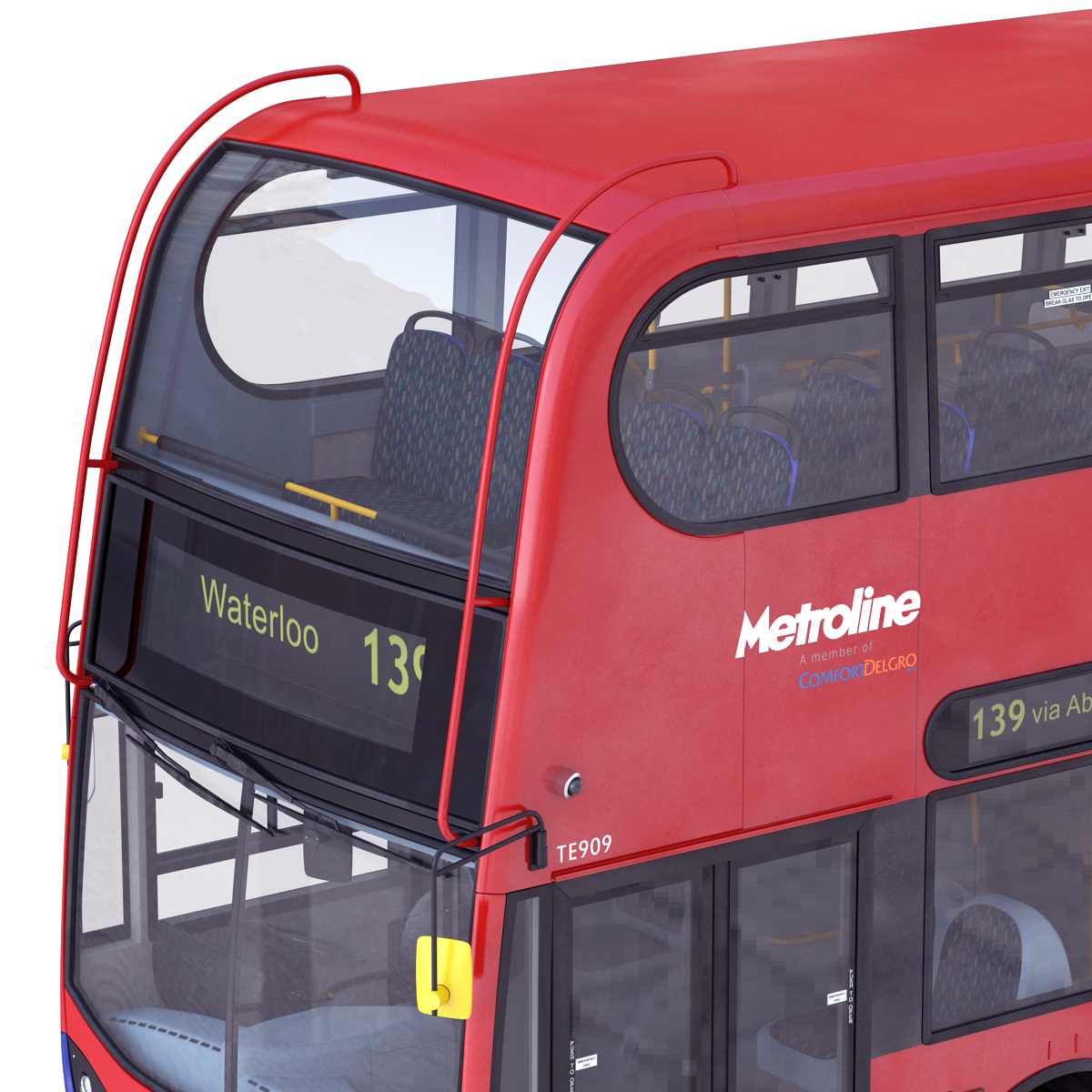 3d model london bus enviro 400