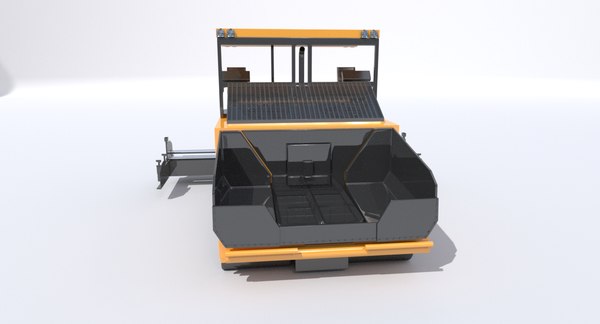 asphalt paver roads dxf