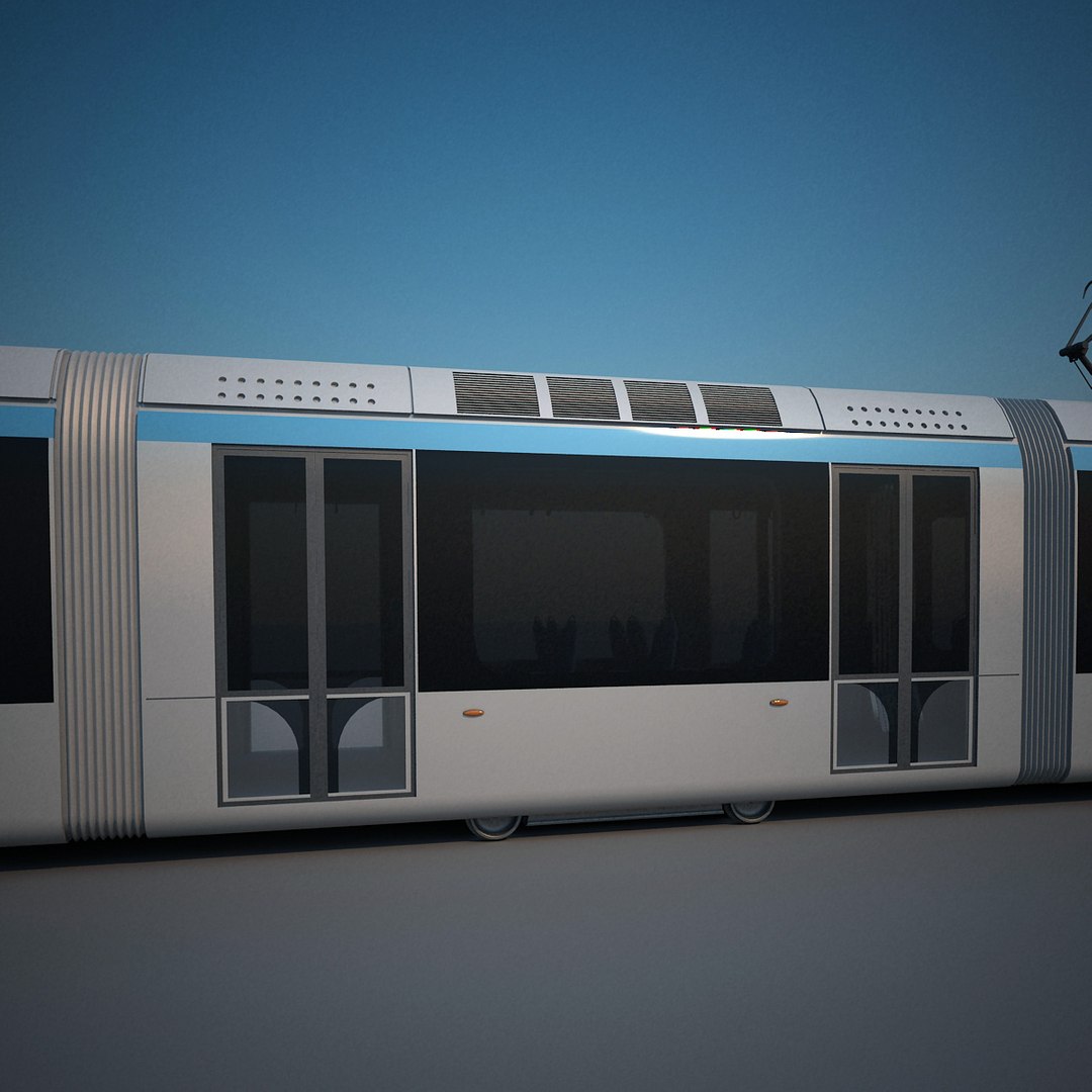 Athens Tram 3d 3ds