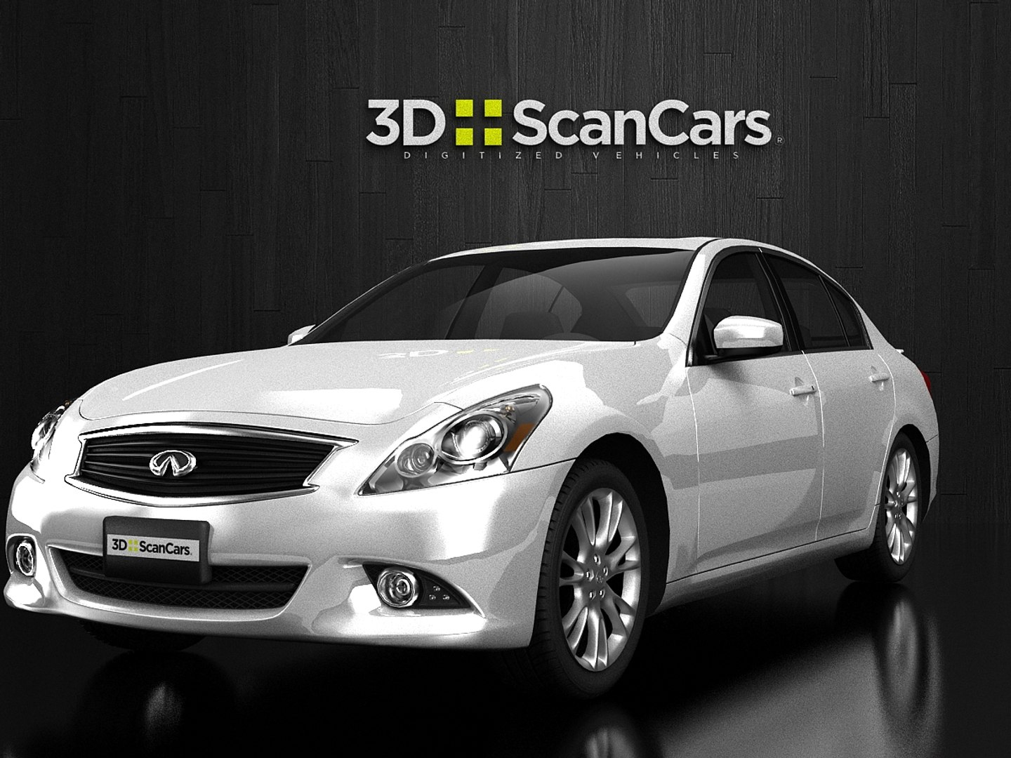Infiniti G37 3d Model