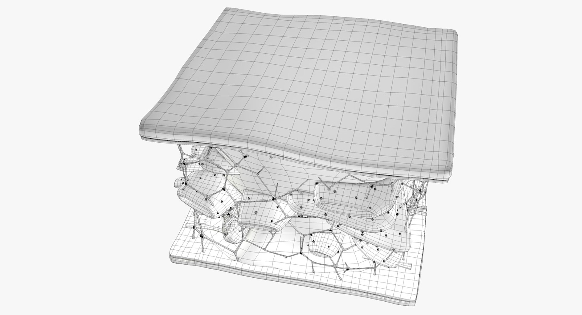 3D cytoskeleton structure cell - TurboSquid 1295229