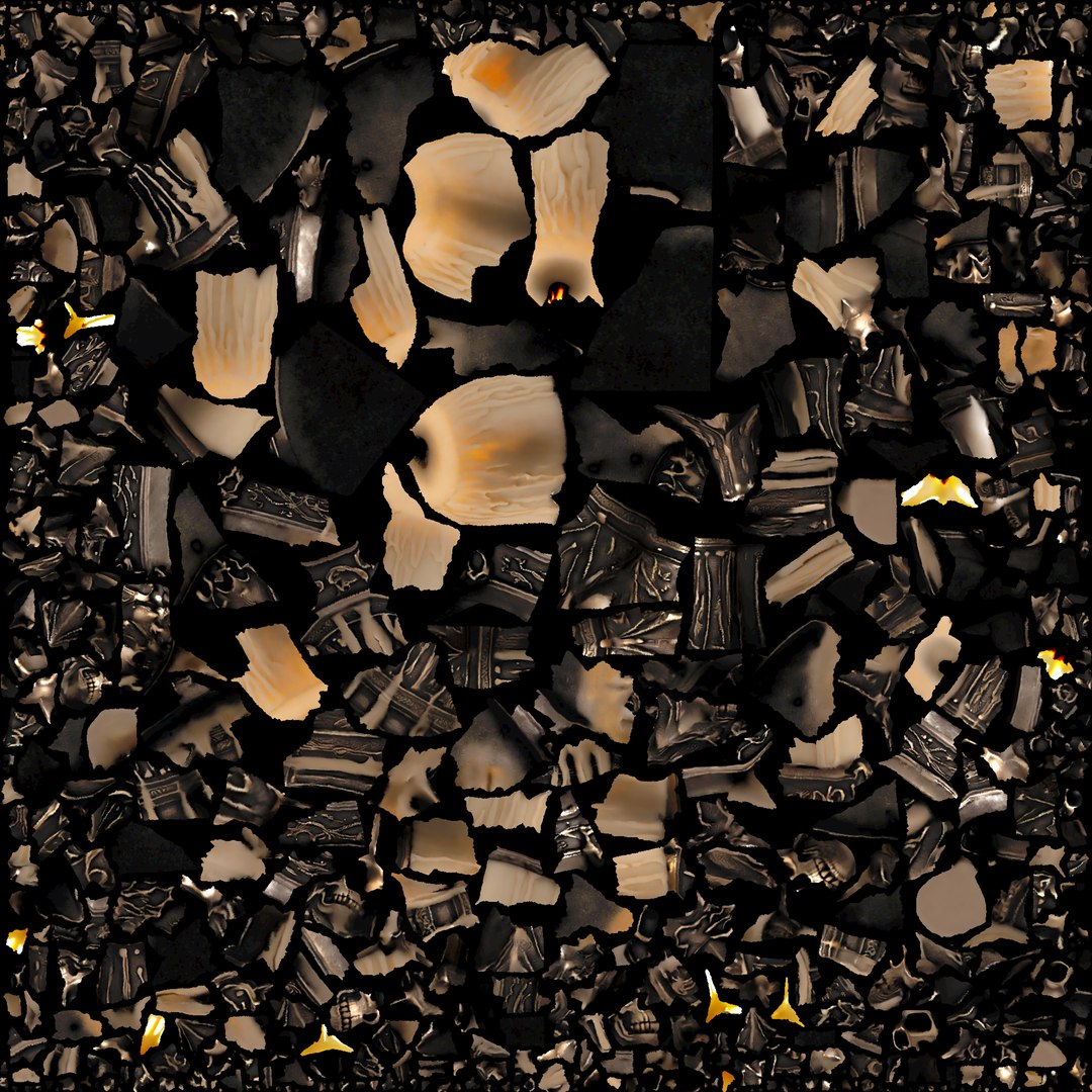 3D Model Gothic Candlestick - TurboSquid 2517164