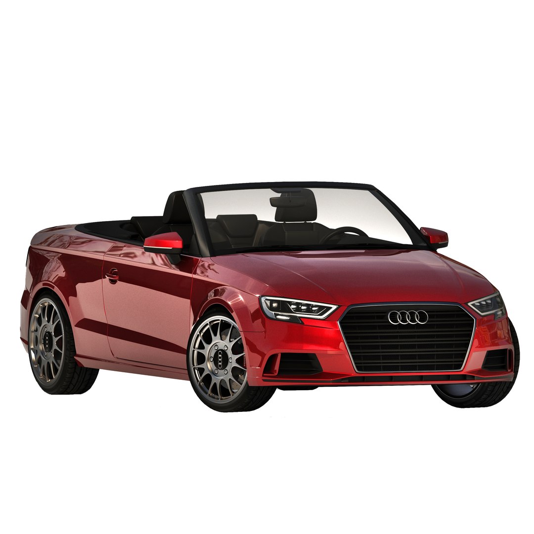 Audi A3 Convertible 3D - TurboSquid 1764256