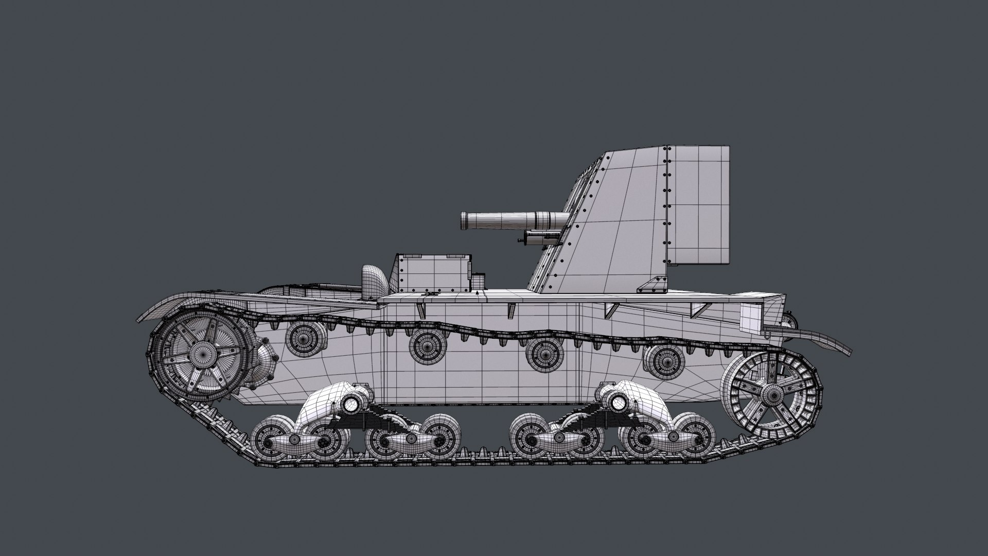 Soviet Tank Su-26 Model - TurboSquid 1378420
