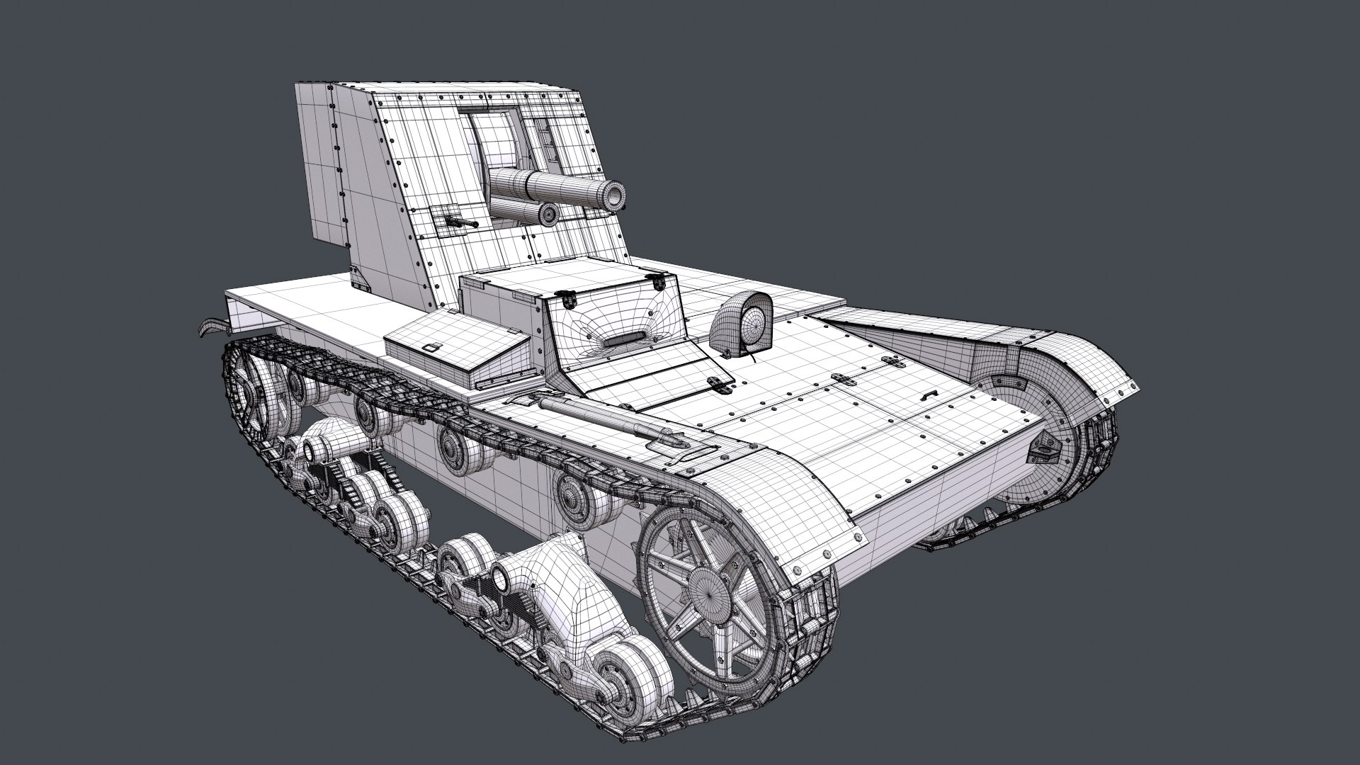 Soviet Tank Su-26 Model - TurboSquid 1378420