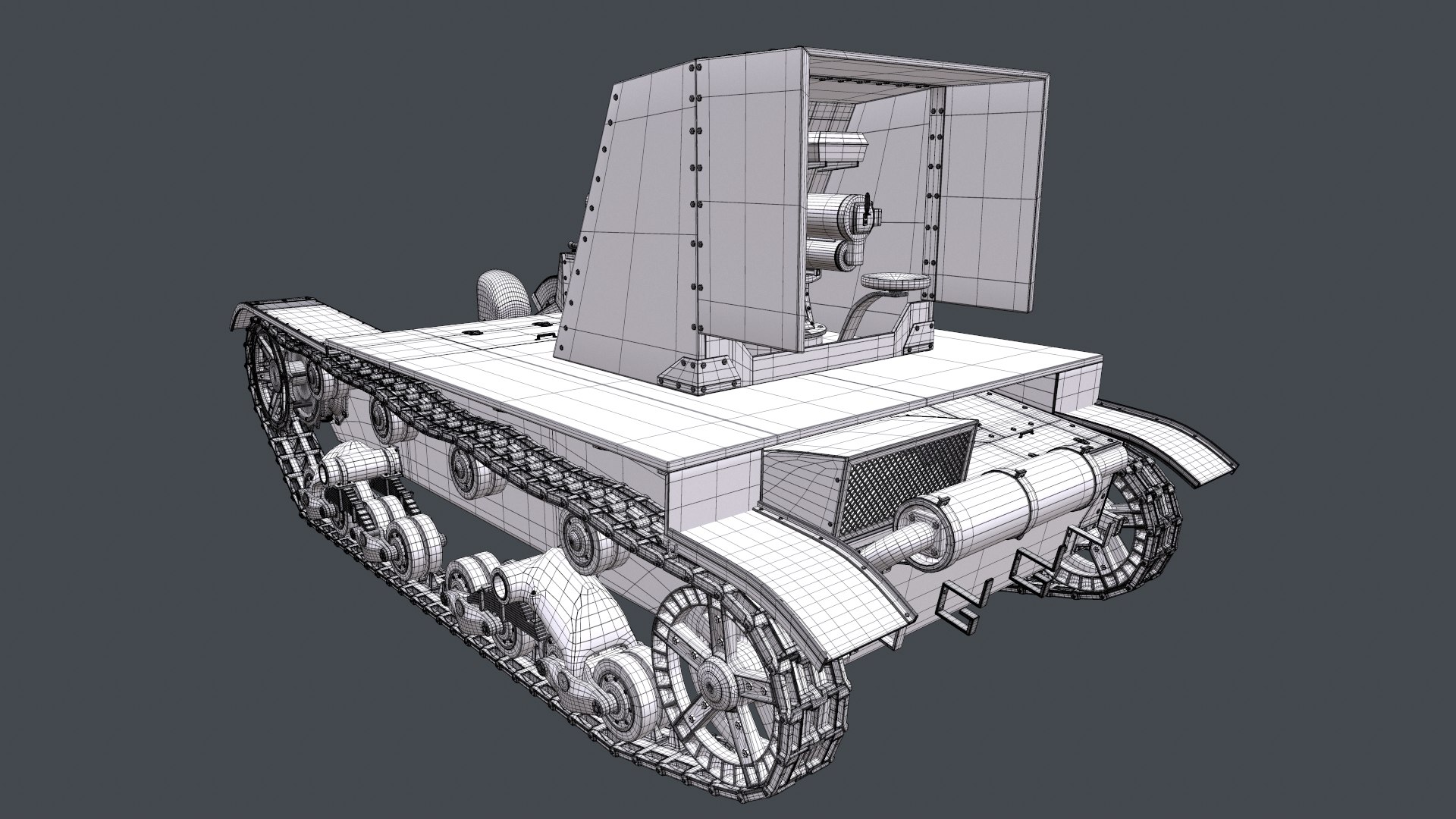 Soviet Tank Su-26 Model - TurboSquid 1378420