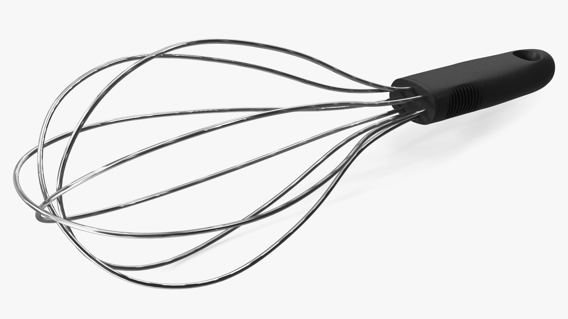 3D Balloon Whisk Black - TurboSquid 2146490
