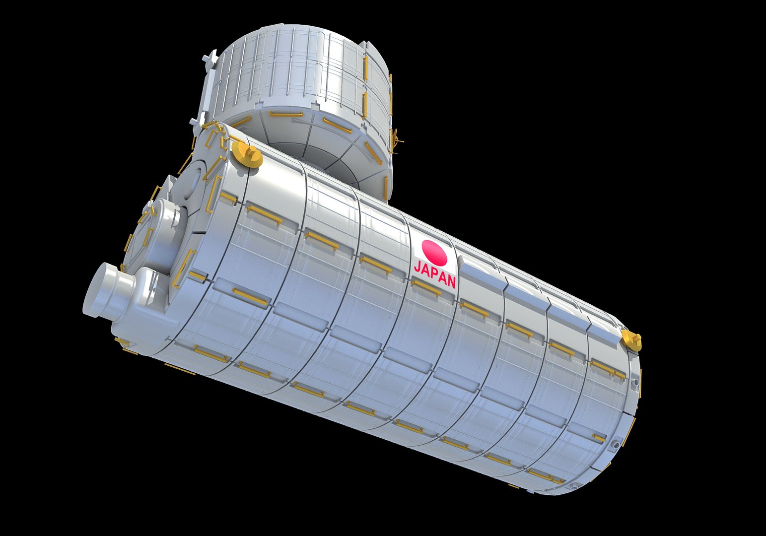 3D Iss Module Japanese Experiment - TurboSquid 1403480