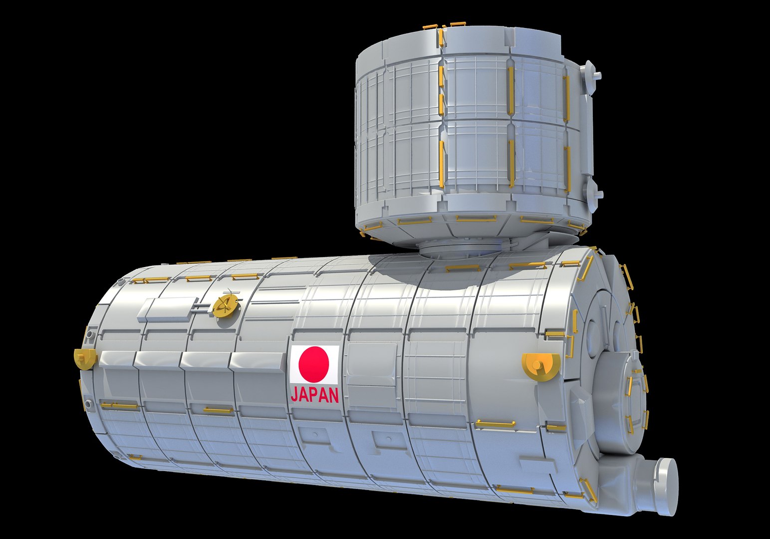 3D Iss Module Japanese Experiment - TurboSquid 1403480