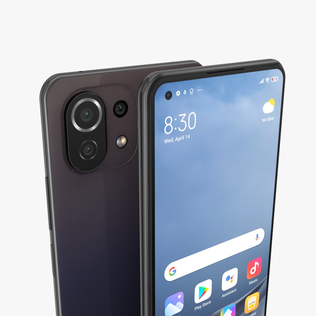 Xiaomi Mi 11 Lite Full Colors 3D Model - TurboSquid 1727518