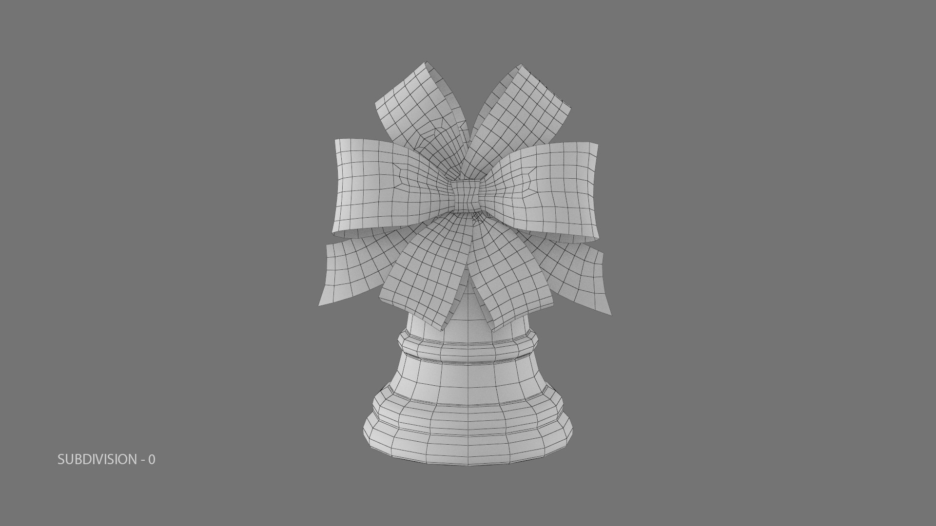 3D Christmas Bell 09 Model - TurboSquid 1641299