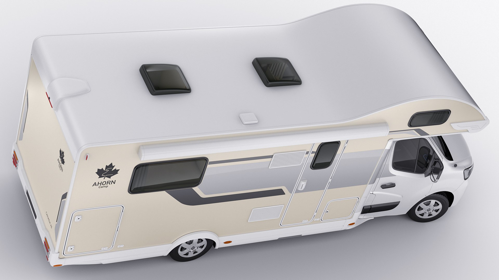 3D Renault Master Motorhome Ahorn Canada AE Model - TurboSquid 1731177