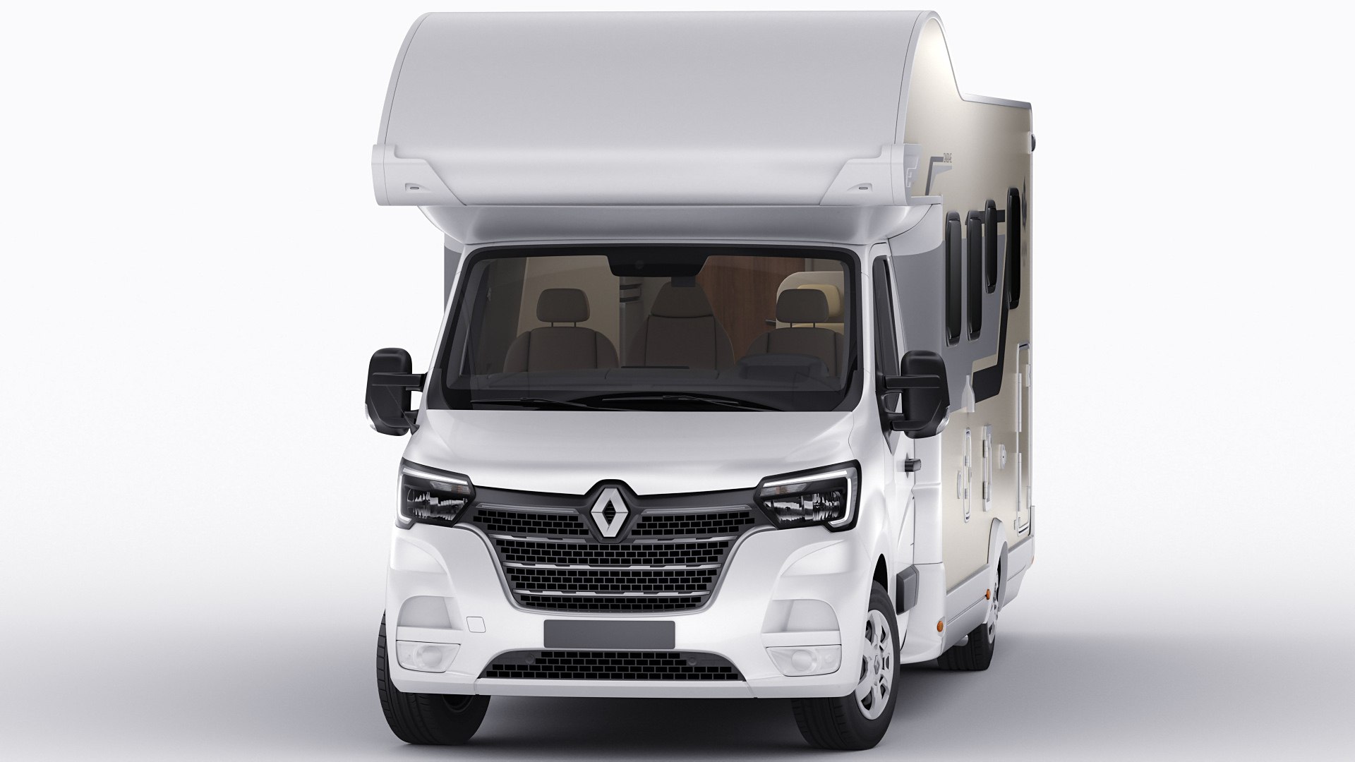 3D Renault Master Motorhome Ahorn Canada AE Model - TurboSquid 1731177