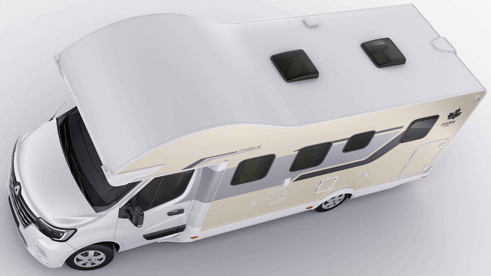 3D Renault Master Motorhome Ahorn Canada AE Model - TurboSquid 1731177