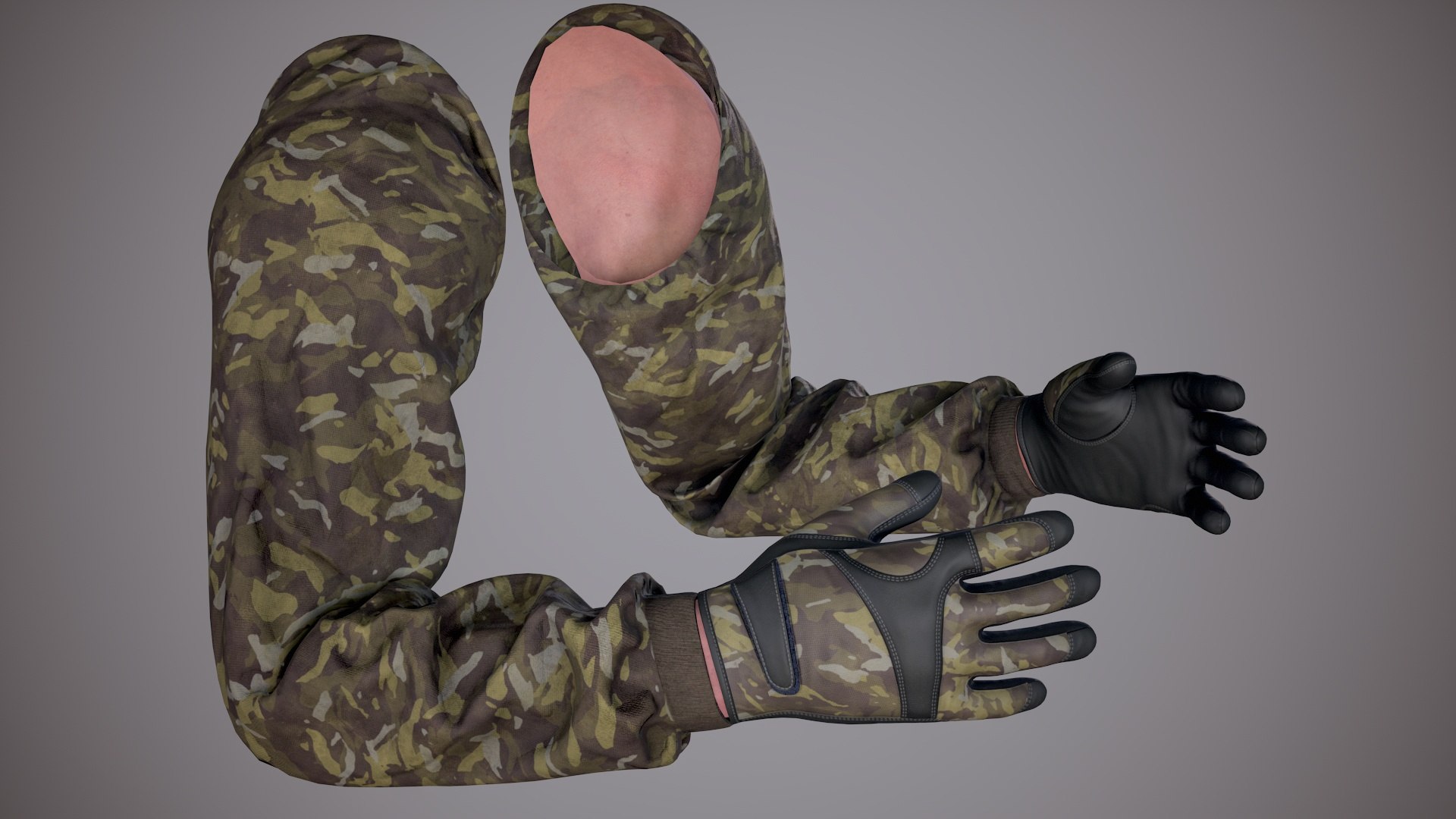 FPS Arms Pack 02 Model - TurboSquid 2254468