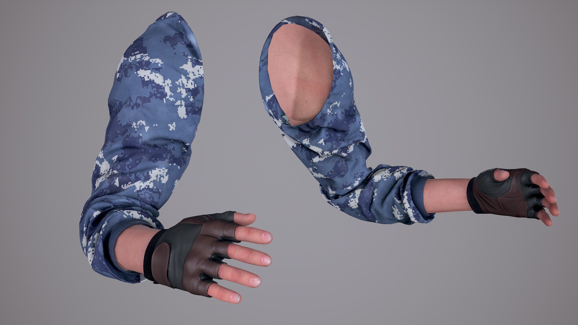 FPS Arms Pack 02 Model - TurboSquid 2254468