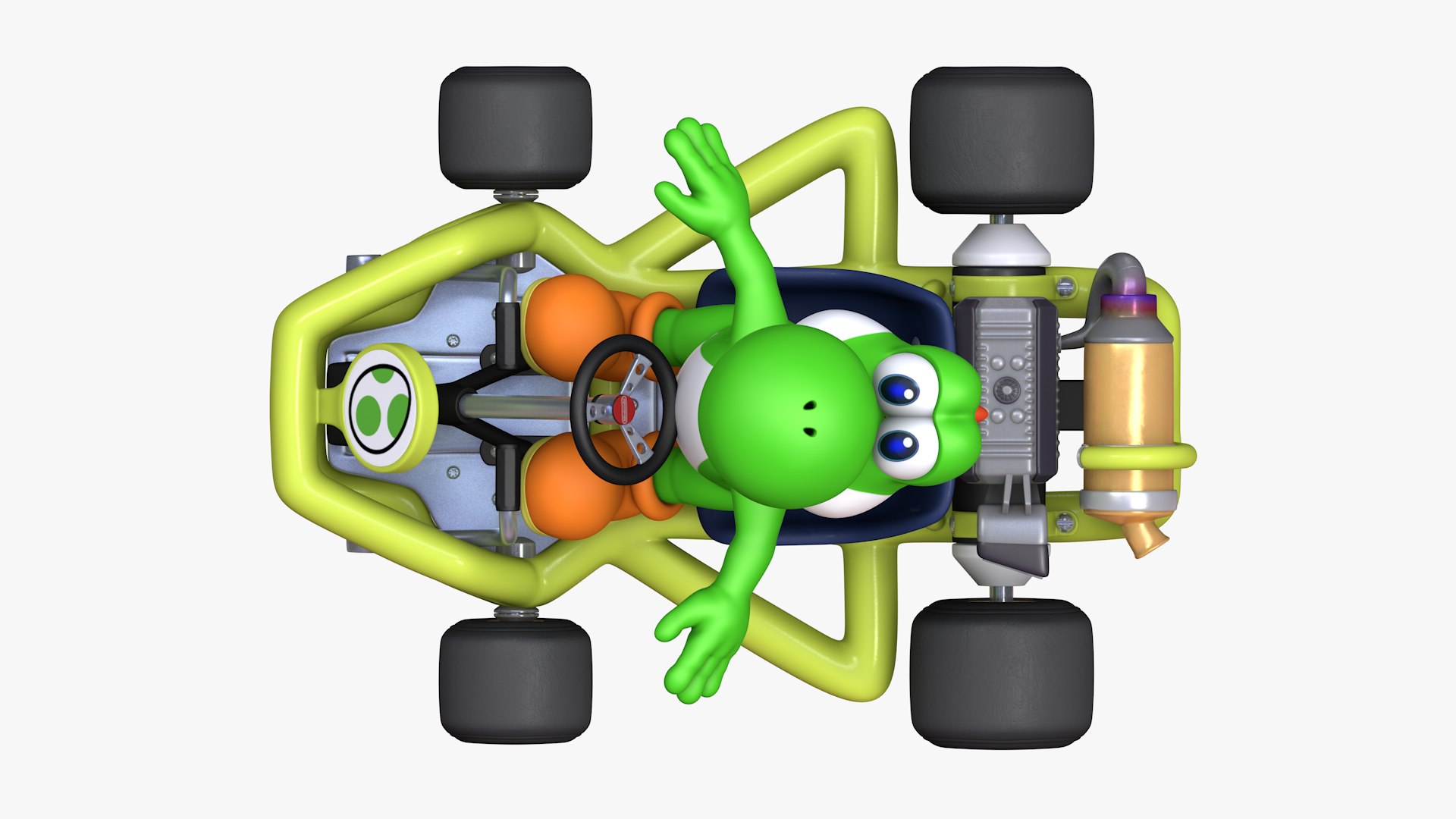 3D Mario Kart Tour - Model - TurboSquid 1453681