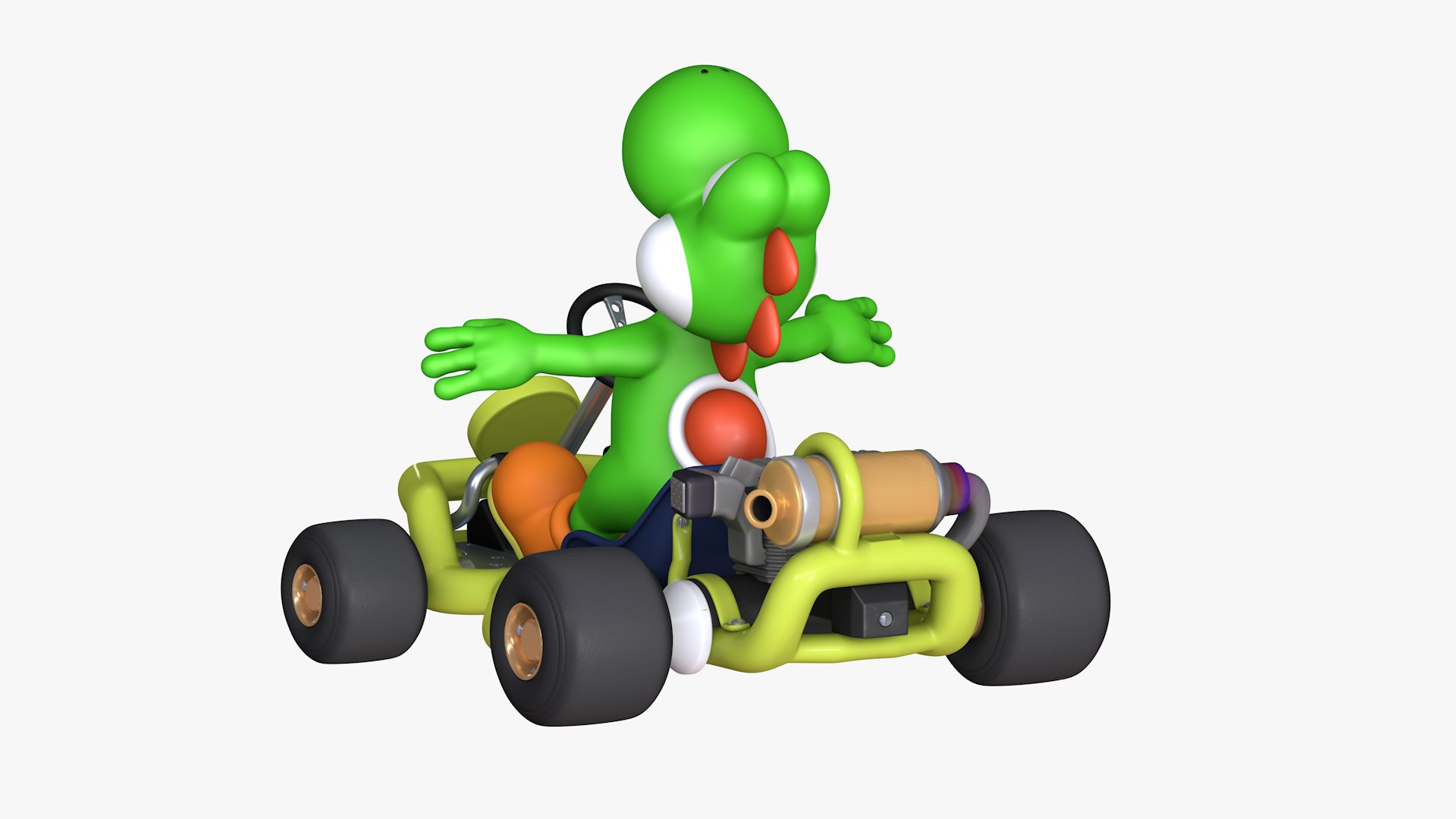 3D Mario Kart Tour - Model - TurboSquid 1453681