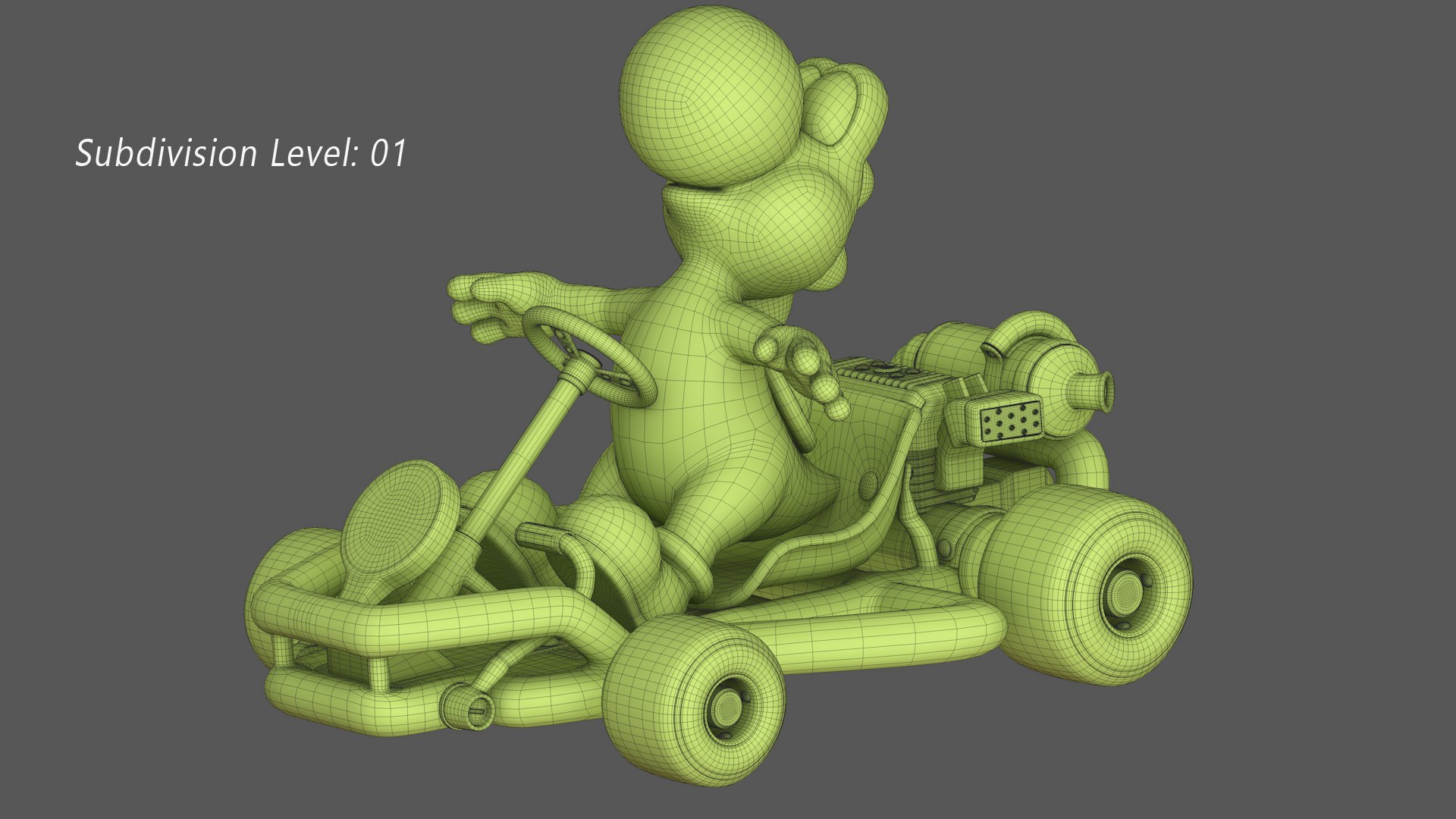 3D Mario Kart Tour - Model - TurboSquid 1453681