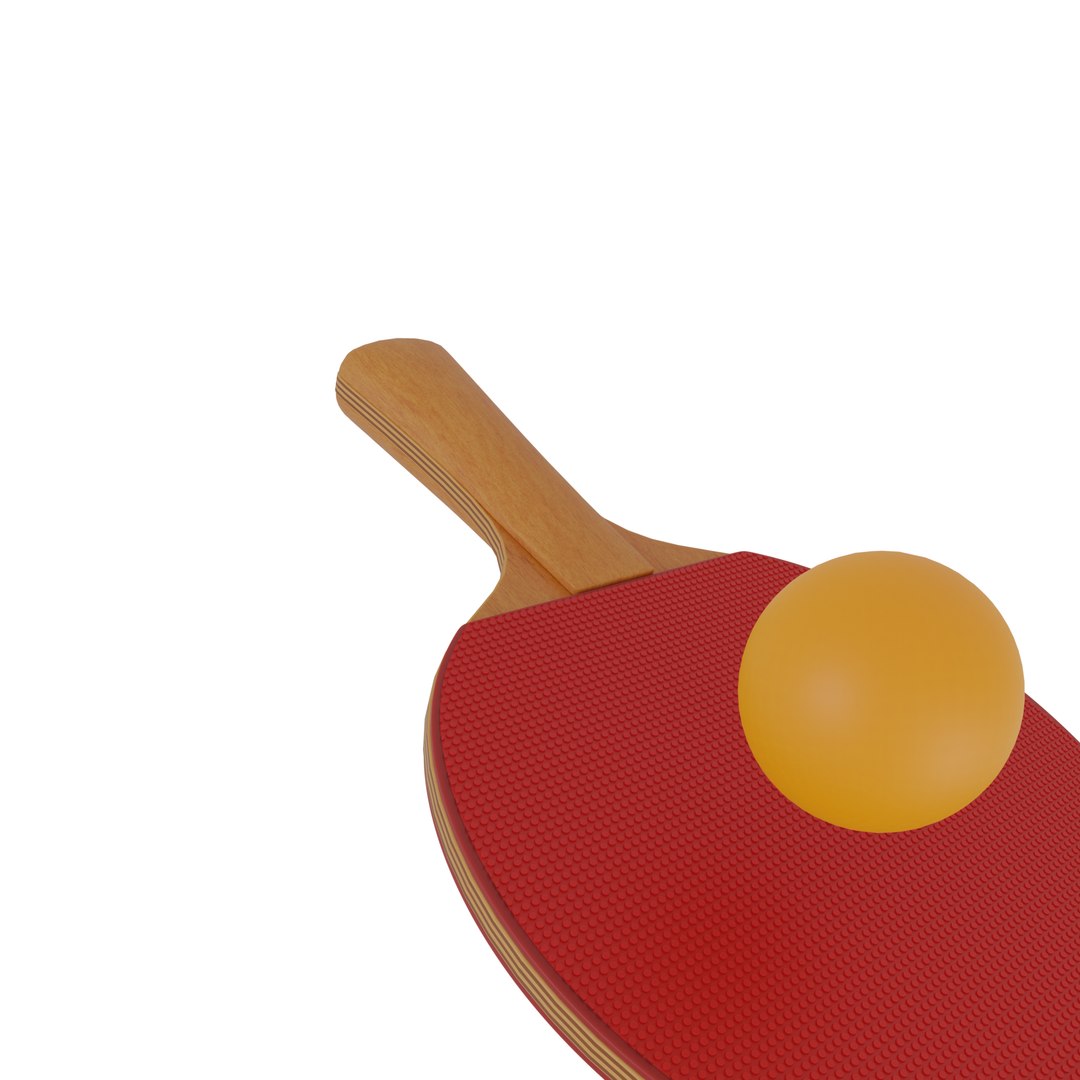 3D Ping Pong Paddle Model - TurboSquid 2180288