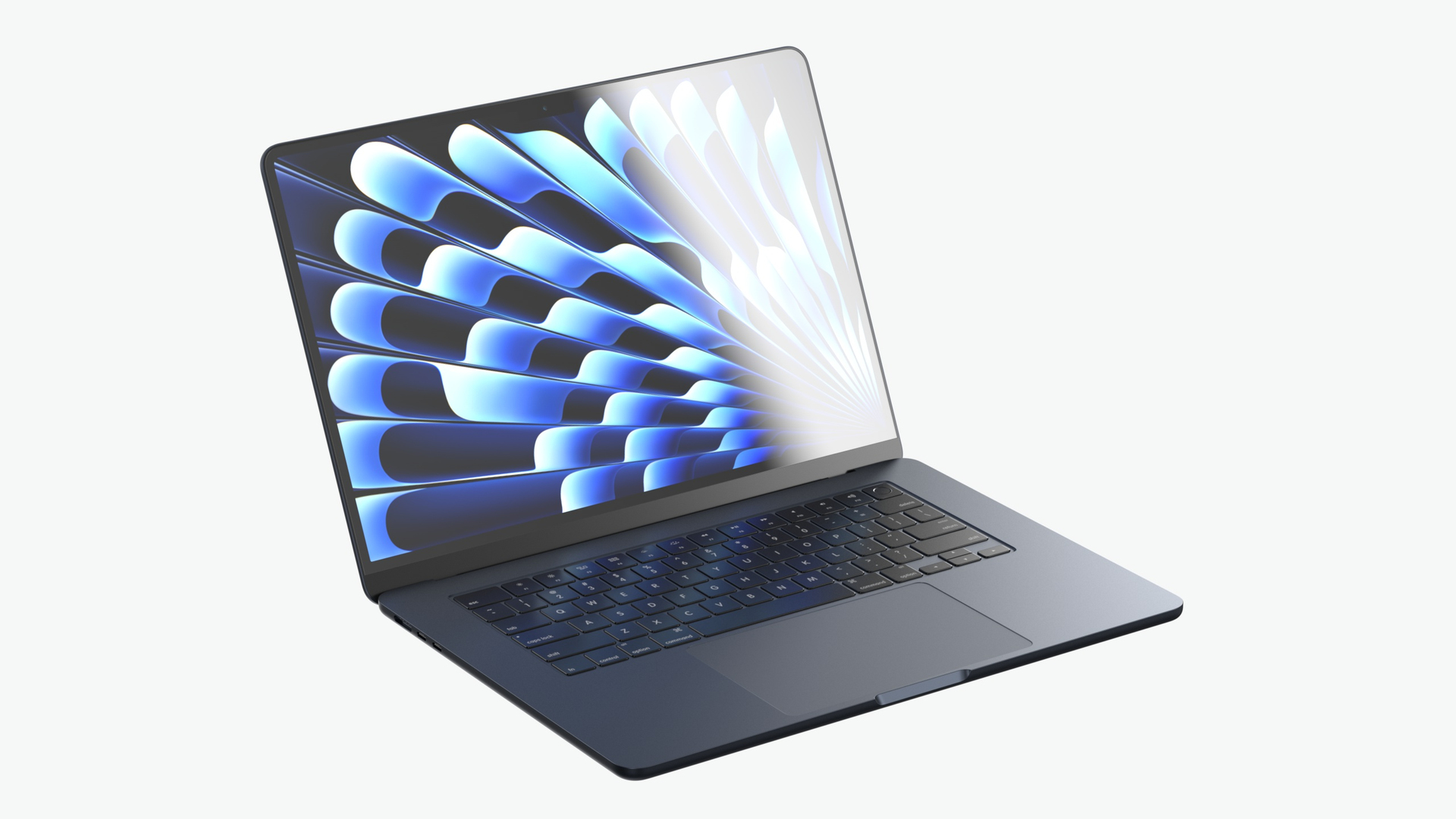 Apple MacBook Air 15 2023 Midnight 3D model - TurboSquid 2084564