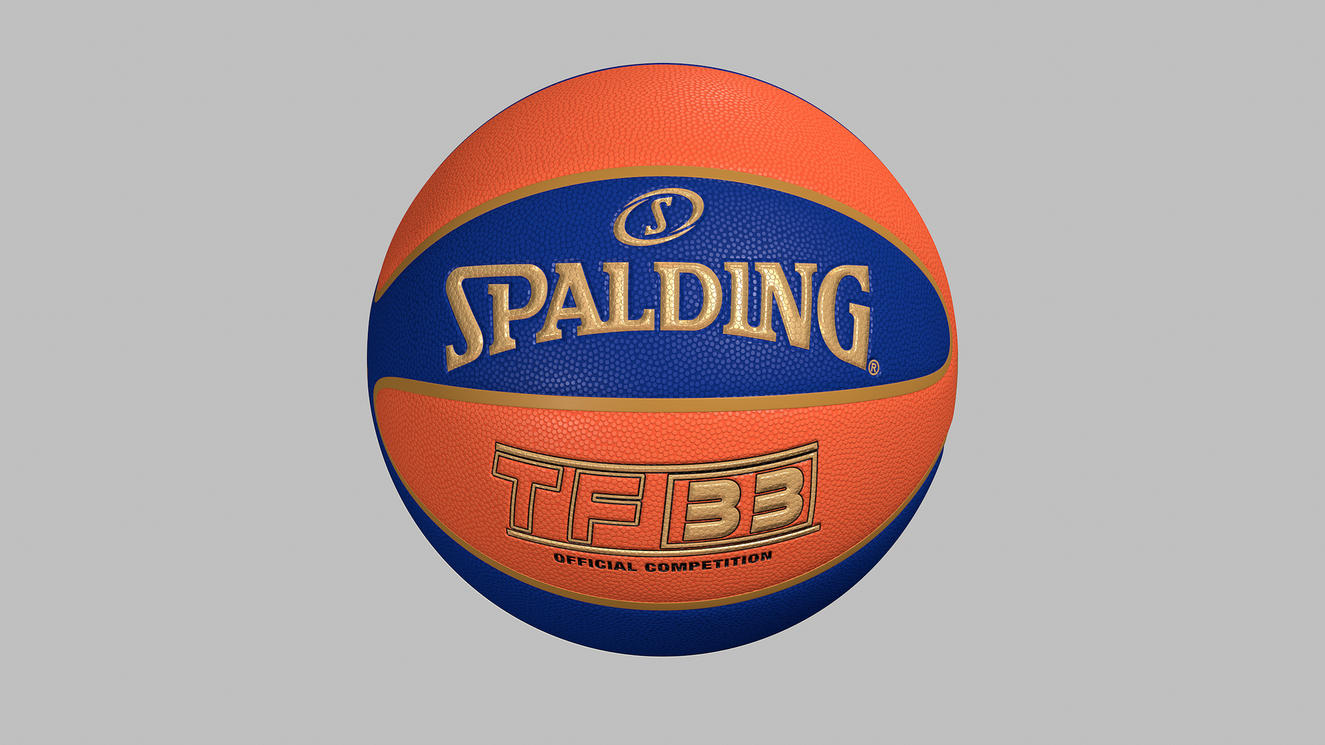 Basketball Spalding Ball TF-33 Gold Indoor OutDoor 3D - TurboSquid 2143773