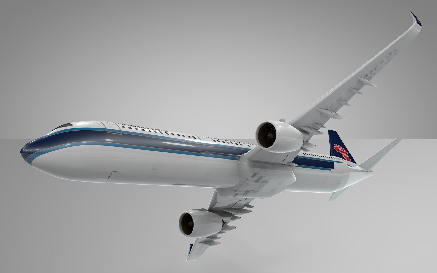 3D a321 neo china southern - TurboSquid 1637500