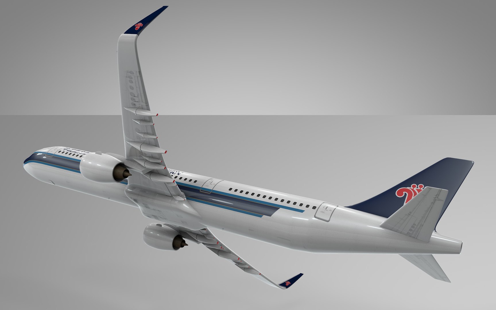 3D a321 neo china southern - TurboSquid 1637500