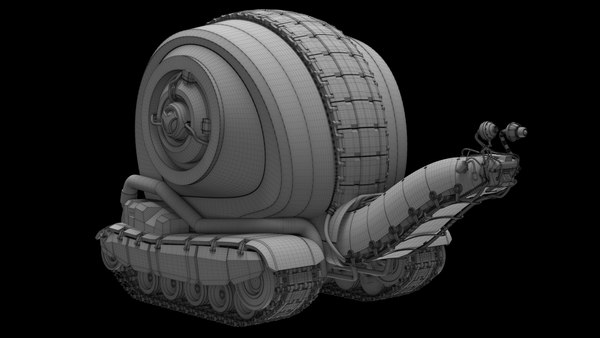 Snail Robot 3D model - TurboSquid 1713791