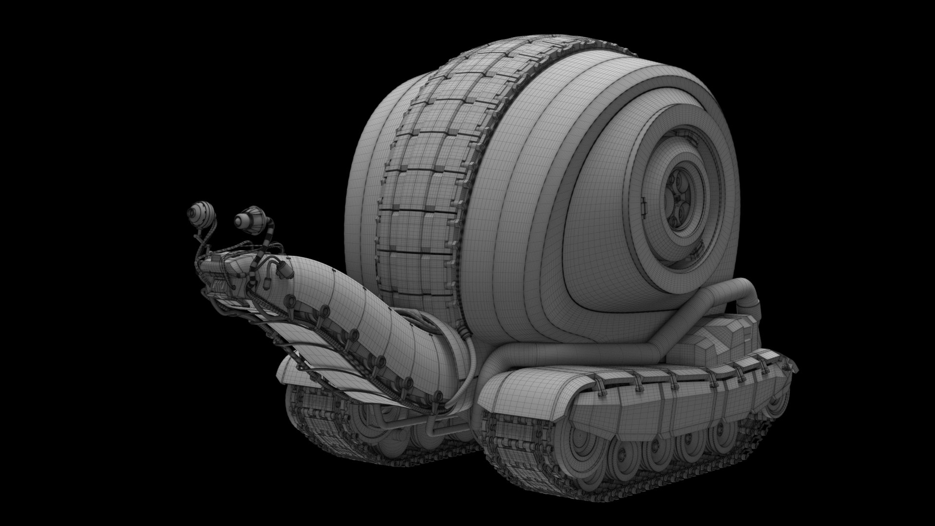 Snail Robot 3D model - TurboSquid 1713791