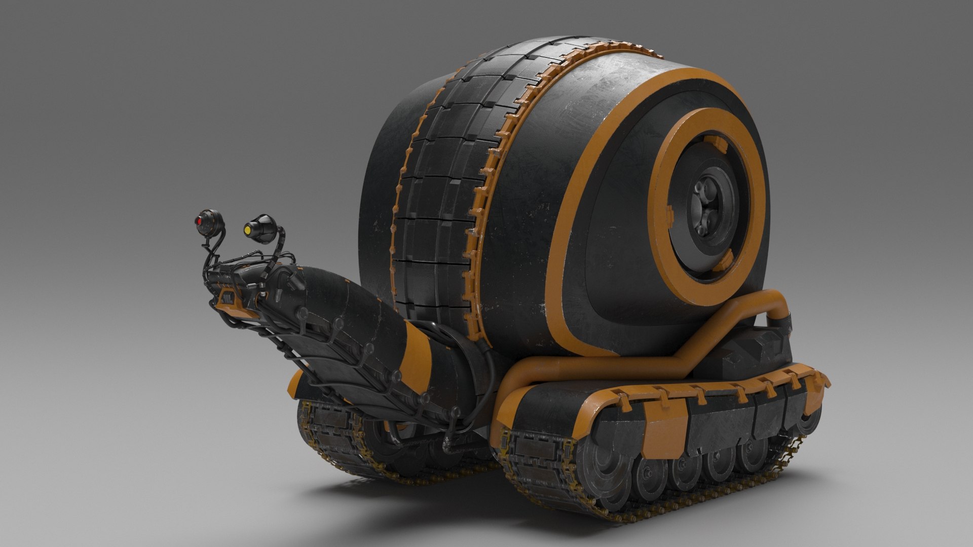 Snail Robot 3D Model - TurboSquid 1713791