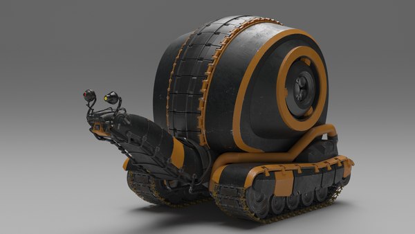 Snail Robot 3D model - TurboSquid 1713791