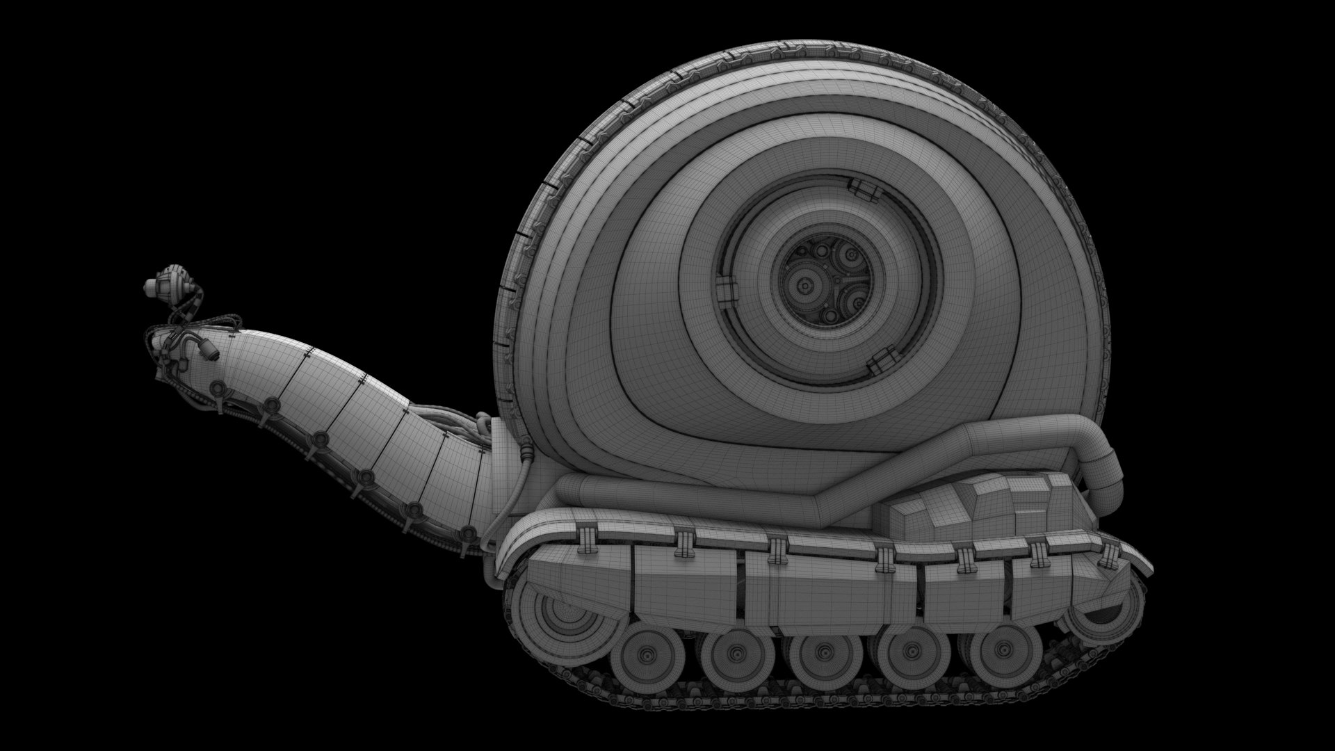 Snail Robot 3D model - TurboSquid 1713791