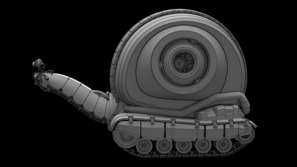 Snail Robot 3D model - TurboSquid 1713791
