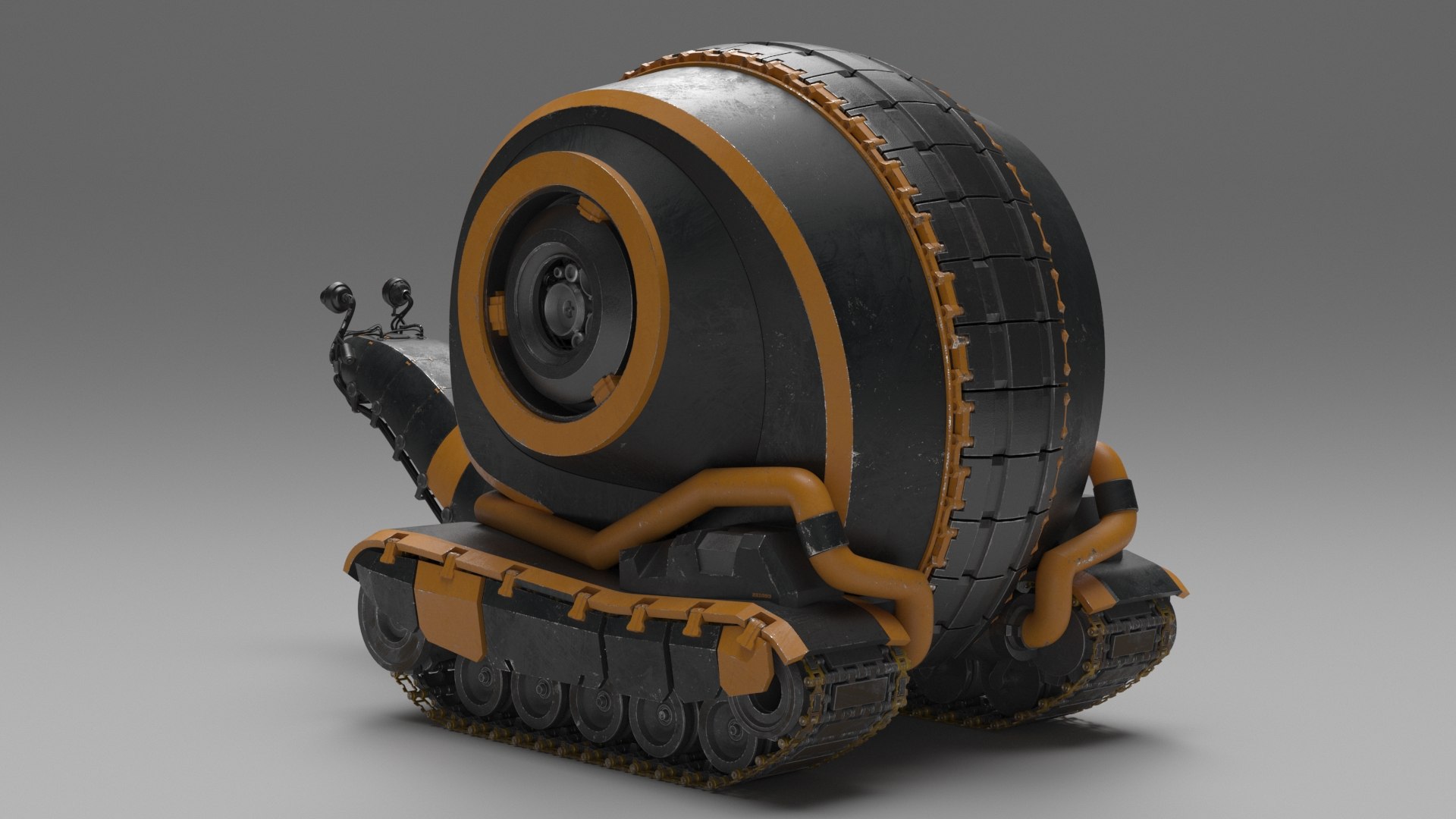 Snail Robot 3D Model - TurboSquid 1713791
