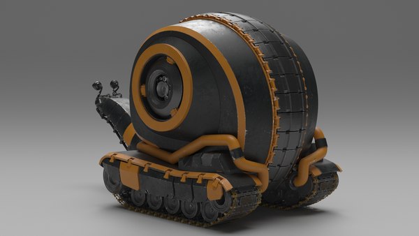 Snail Robot 3D model - TurboSquid 1713791