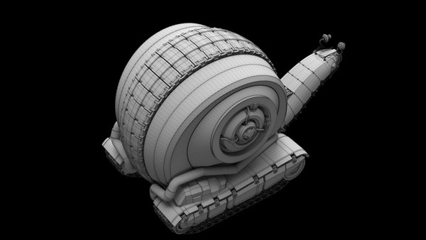 Snail Robot 3D model - TurboSquid 1713791
