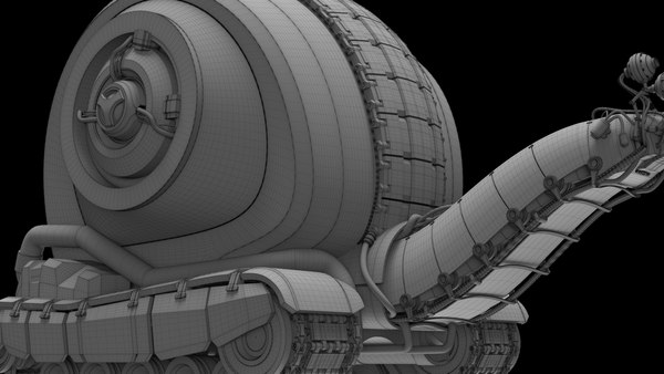 Snail Robot 3D model - TurboSquid 1713791
