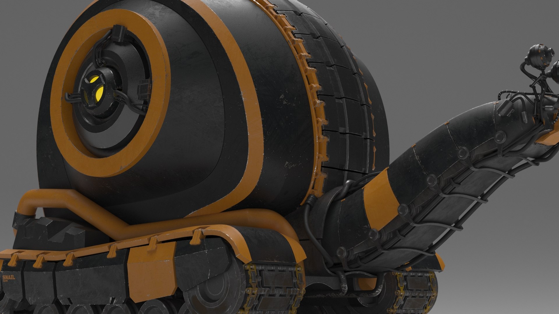 Snail Robot 3D model - TurboSquid 1713791