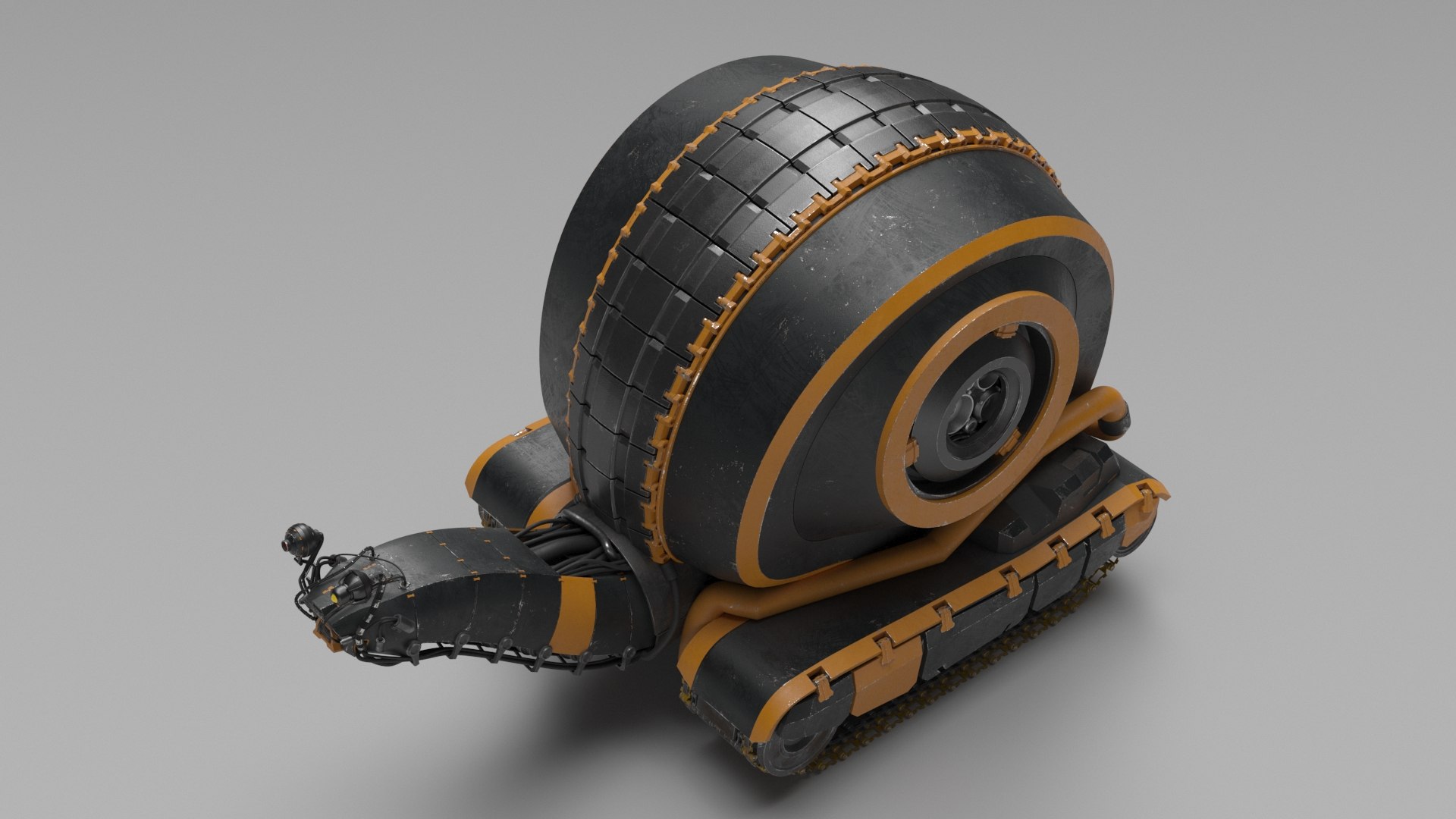 Snail Robot 3D Model - TurboSquid 1713791