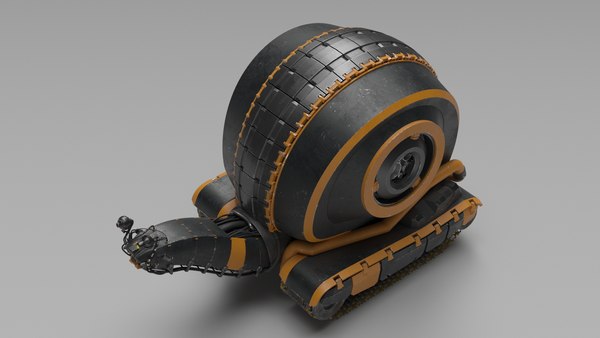 Snail Robot 3D model - TurboSquid 1713791