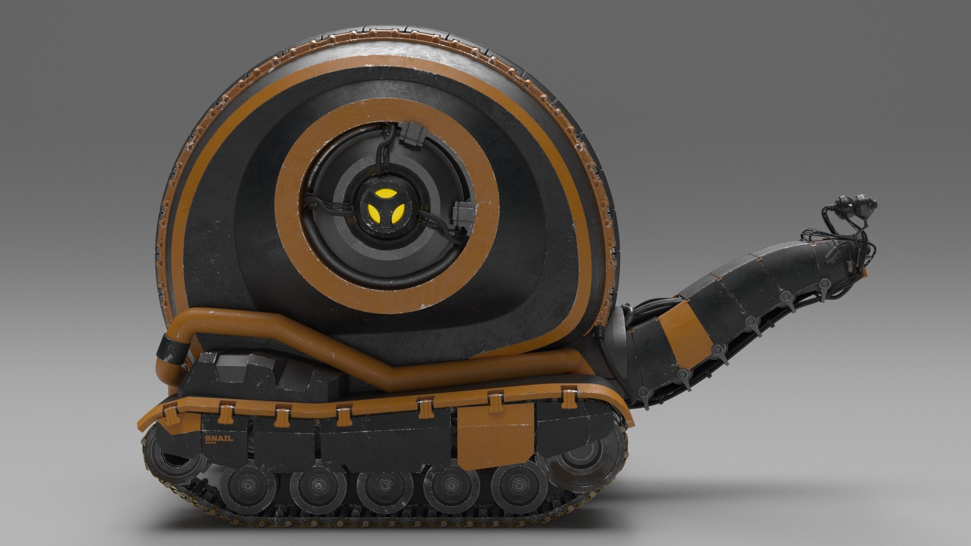 Snail Robot 3D Model - TurboSquid 1713791