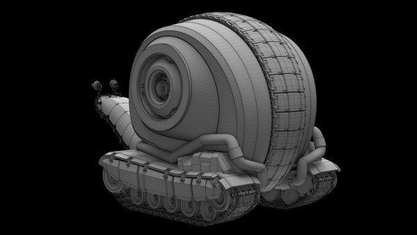 Snail Robot 3D model - TurboSquid 1713791